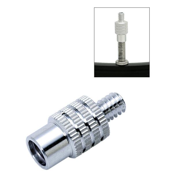 沖縄県への発送に送料無料は適用されません。購入金額に関わらず通常送料に別途加算されます。  フレンチバルブを英式バルブに変換するアダプターです。 仏式  アルミ製  ※一部合わない物もございます。  商品のカラー・サイズについて 商品のカラ...