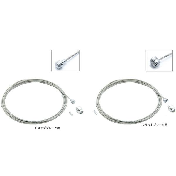 沖縄県への発送に送料無料は適用されません。購入金額に関わらず通常送料に別途加算されます。  ViVaでロングセラーのステンレス製インナー ワイヤーです。 ワイヤーを複数ヨル事で曲線での滑らかな動きを実現し、スムーズなブレーキング及びシフティ...