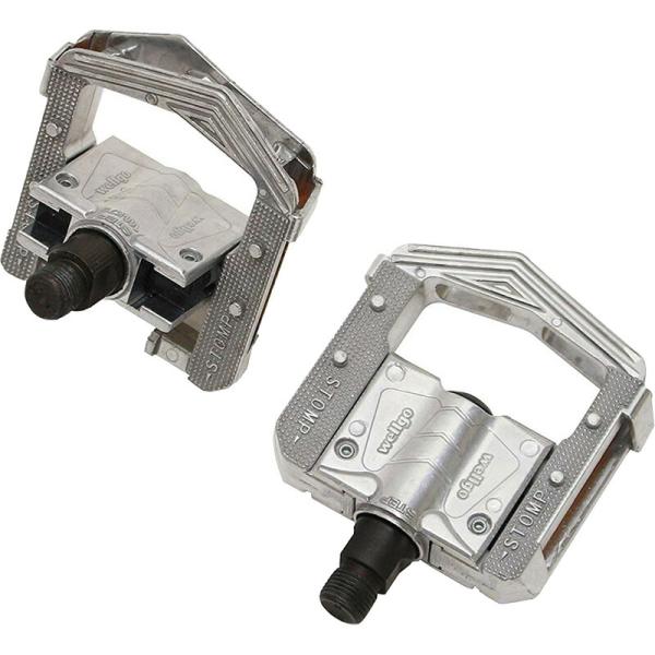 沖縄県への発送に送料無料は適用されません。購入金額に関わらず通常送料に別途加算されます。  wellgo(ウェルゴ)製ワンタッチ折りたたみ式アルミペダル左右セット。 輪行時に出っ張らず邪魔にならないので便利です。  重量：650g  左右セ...