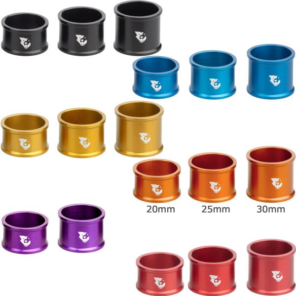 沖縄県への発送に送料無料は適用されません。購入金額に関わらず通常送料に別途加算されます。  Wolf Toothヘッドセット スペーサーは、ミネアポリスで精密機械加工されています。 長さは端にレーザーでマークされているので、推測する必要はあ...