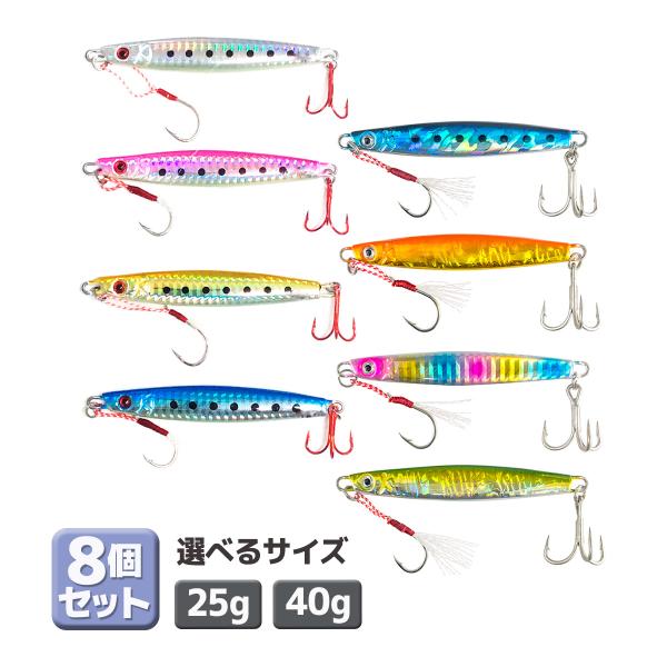 飛ぶ、泳ぐ、釣れる、すべての要素を凝縮！実績の高いカラーセレクトでお魚たちもイチコロ。スリム設計の超ヘビーウェイトで、かっ跳びます。フィッシュイーターを誘う魅惑のアクション！ソルトウォーターゲームで絶大な威力を発揮します。サイズ違い、4色セ...