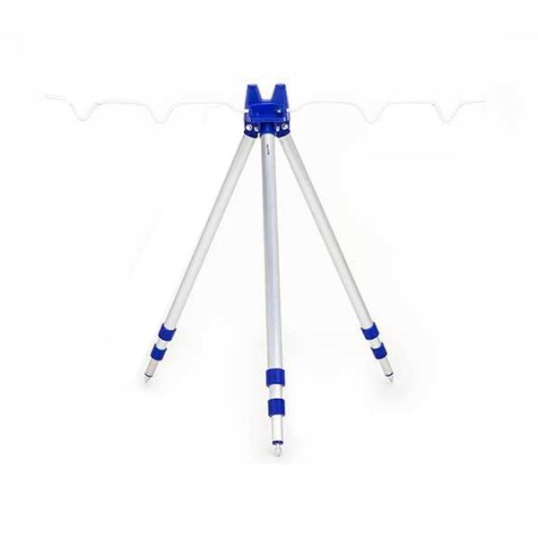 軽量アルミミニ三脚（丸脚シルバー）です。高さの調整ができるので、釣り場に合わせてお好みの高さに設定していただけます。コンパクトに折りたたむことができるので収納時に場所をとることがなく、持ち運びもラクラク♪釣り人なら1つは持っておきたいアイテ...