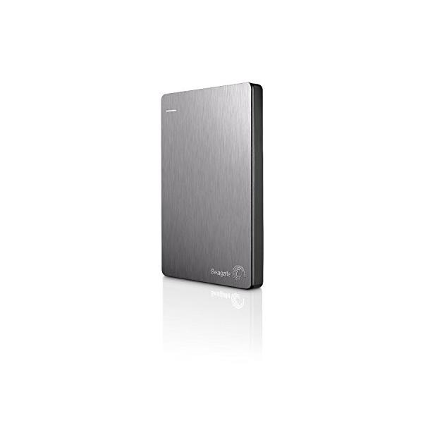 【商品名】Seagate シーゲート Backup Plus Slim スマホ対応 ポータブル HDD with Mobile Device Backup USB 3.0 (2TB, シルバー)  【カテゴリー】パソコン・周辺機器:外付けド...