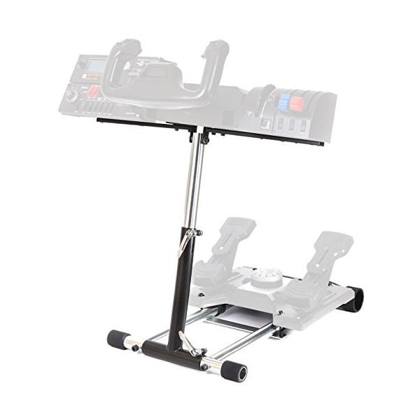 【商品名】ホイールスタンドプロ for Saitek Pro Flight Yoke System and Logitech G27 wheel（取付用スタンド）-DeluxeV2 【カテゴリー】パソコン・周辺機器:キーボード・マウス・入力機器