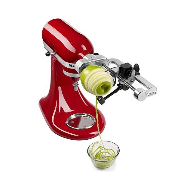 【商品名】KitchenAid KSM1APC Spiralizer Attachment with Peel, Core and Slice  【カテゴリー】ホーム・キッチン:家電