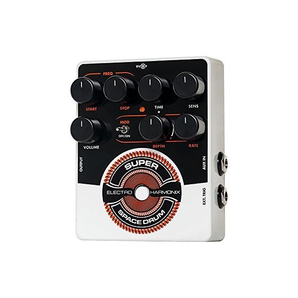 【商品名】electro-harmonix エレクトロハーモニクス アナログドラムシンセサイザー Super Space Drum  【カテゴリー】楽器:ギター