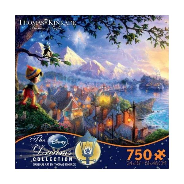 【商品名】Thomas Kinkade The Disney Dreams Collection: Pinocchio Wishes Upon a Star Puzzle by Ceaco  【カテゴリー】おもちゃ:パズル