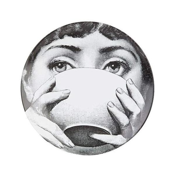 【商品名】Fornasetti （フォルナセッティ） Tema e Variazioni ウォールプレート 壁掛け 飾り皿 イタリア製 191  【カテゴリー】ホーム・キッチン:インテリア
