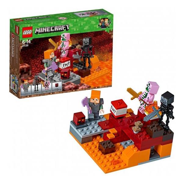 【商品名】LEGO Minecraft The Nether Fight 21139 レゴ マインクラフトザネーザーファイト  【カテゴリー】おもちゃ : その他