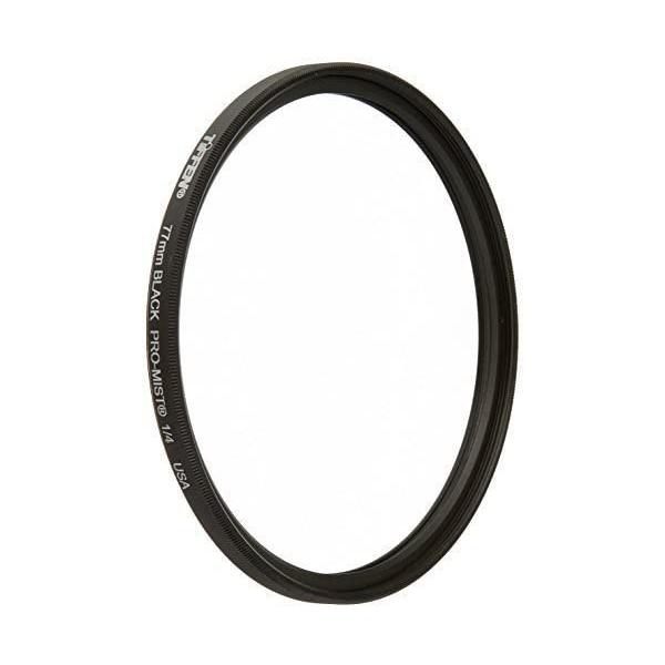 【商品名】Tiffen 77BPM14 77mm Black Pro-Mist 1/4 Filter  【カテゴリー】家電・カメラ : 強調・色彩効果用フィルター