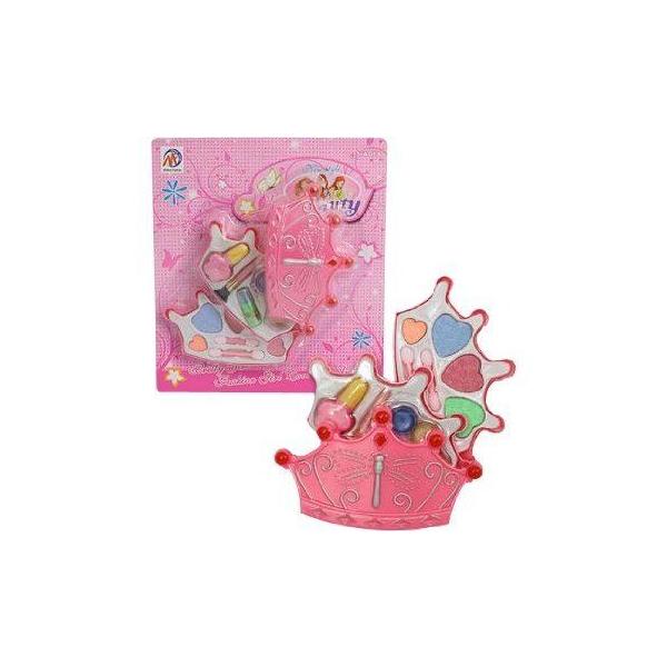【商品名】12 Piece Makeup Kit for Little Girls in a Crown Case: Girls Makeup Set Includes Carry Case, Eye Sh【カテゴリー】フィギュア