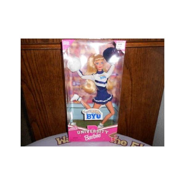 【商品名】1996 University of BYU Cheerleader Barbie(バービー) Doll, Brigham Young, B.Y.U. ドール 人形 フィギ【カテゴリー】フィギュア:バービー