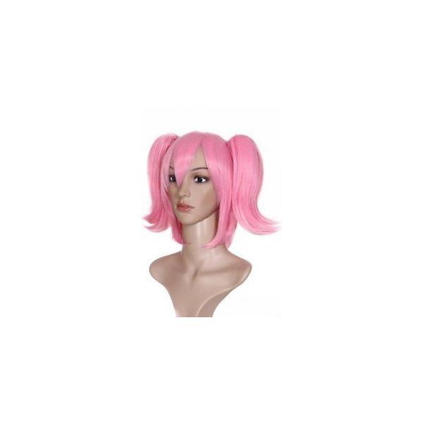 【商品名】2 Clip on Black Butler Kuroshitsuji Mey Rin Pink Ponytail Cosplay Wig フィギュア おもちゃ 人形 【カテゴリー】フィギュア