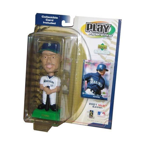【商品名】2001 MLB メジャーリーグ Playmakers Bobbing Head Doll - Ichiro Suzuki - Seattle Mariners フィギュア【カテゴリー】フィギュア