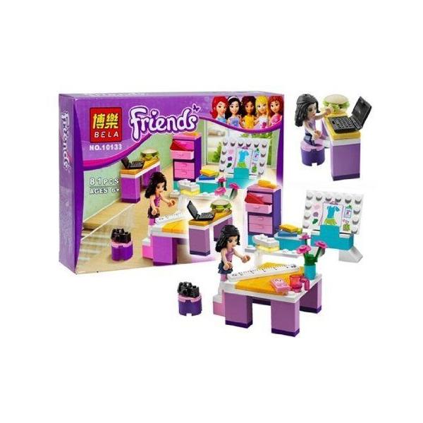 【商品名】81-Piece Friends Series Emma's Design Studio Building Block Set ブロック おもちゃ 【カテゴリー】フィギュア