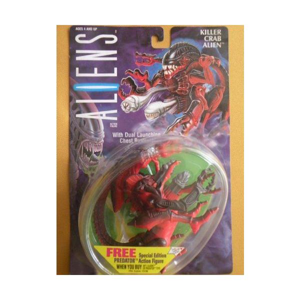 【商品名】Aliens エイリアン Kenner Vintage 1992 Action Figure Killer Crab Alien Dual Launcher Chest Bursters【カテゴリー】フィギュア:エイリアン