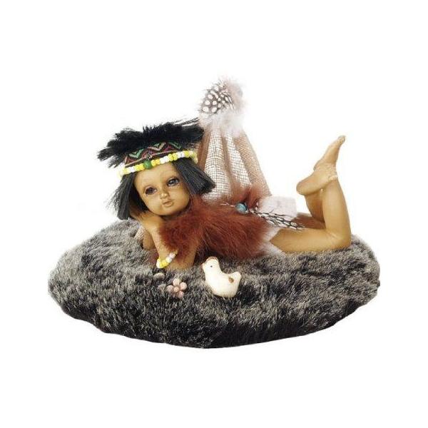 【商品名】Angeni 8 Polyresin Indian Doll Duck House ~Retired ドール 人形 フィギュア【カテゴリー】フィギュア