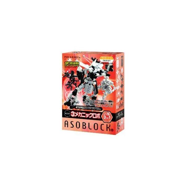 【商品名】AsoBlock 25MB - 3 Robots 150 Pc Set【カテゴリー】フィギュア
