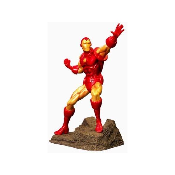 【商品名】Avengers (アベンジャーズ) &amp; Adversaries: Iron Man (アイアンマン) Statue フィギュア おもちゃ 人形 【カテゴリー】フィギュア:アイアンマン