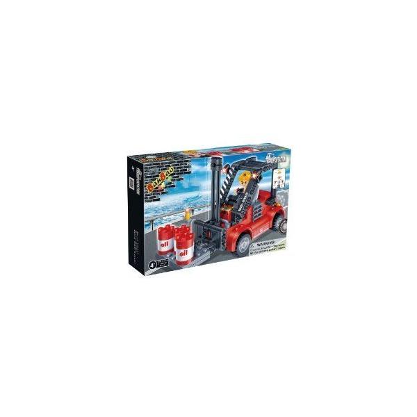 【商品名】BanBao Forklift Truck Toy Building Set, 128-Piece ブロック おもちゃ 【カテゴリー】フィギュア