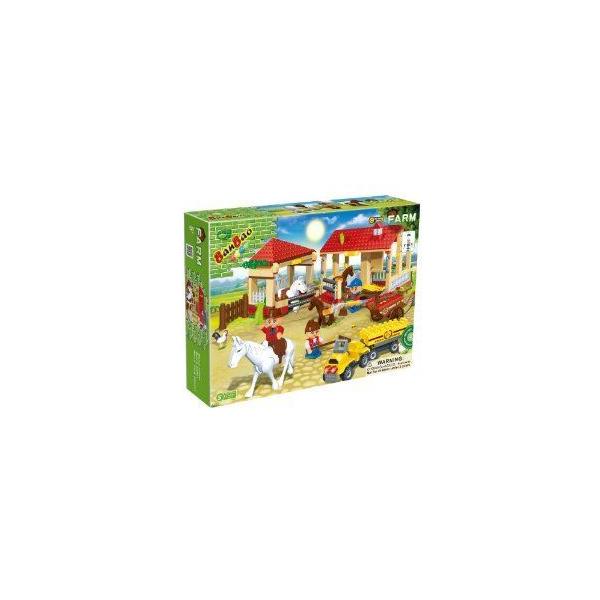 【商品名】BanBao Horse Stables Toy Building Set, 338-Piece ブロック おもちゃ 【カテゴリー】フィギュア