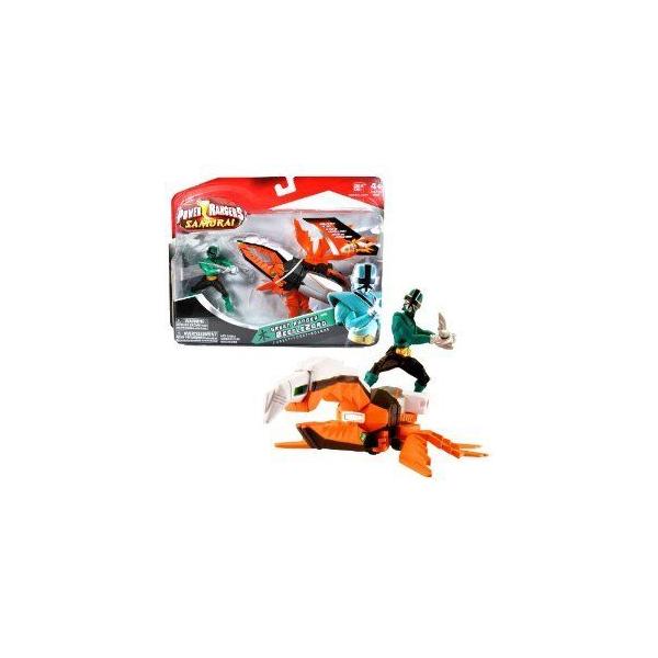 【商品名】Bandai (バンダイ) Year 2011 Power Rangers Samurai Series アクションフィギュア Zord Vehicle Set - B【カテゴリー】フィギュア