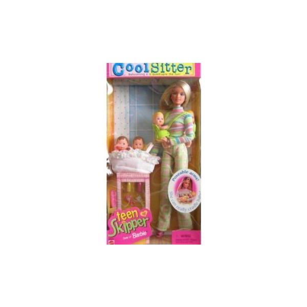 【商品名】Barbie(バービー) - Cool Sitter Teen Skipper Doll w/ 4 Babies Quadruplets! (1998) ドール 人形 フィ 【カテゴリー】フィギュア:バービー