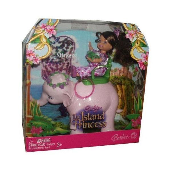 【商品名】Barbie(バービー) As the Island Princess Playset (K8112) - 4.5 Inch Tall Hispanic Kelly in Purple D【カテゴリー】フィギュア:バービー