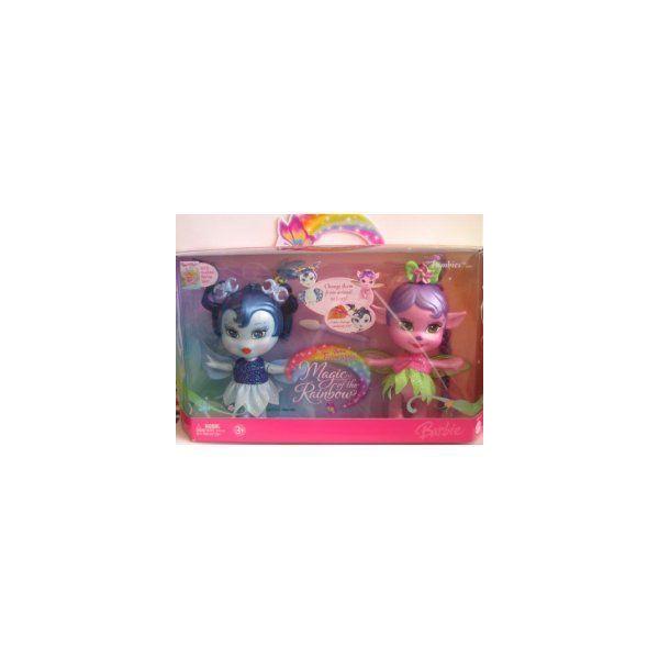 【商品名】Barbie(バービー) Fairytopia Magic of the Rainbow Tumbies: Owl &amp; Fawn ドール 人形 フィギュア【カテゴリー】フィギュア:バービー