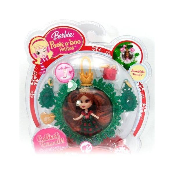【商品名】Barbie(バービー) Peekaboo Petites Snowflake Flurries Doll Collection - #31 Holiday Joy ドール 人形【カテゴリー】フィギュア:バービー