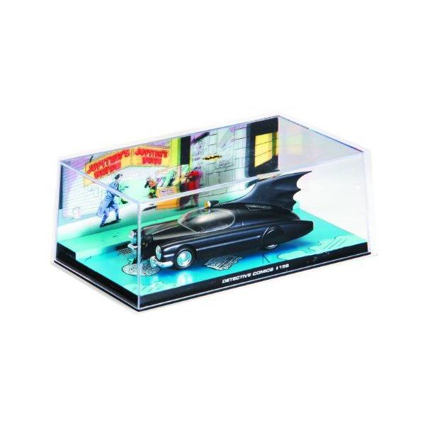 【商品名】Batman バットマン Automobilia Collection Detective Comics #156 Batmobile with Magazine Die Cast Ve【カテゴリー】フィギュア:バットマン