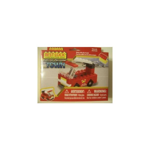 【商品名】Best-Lock Construction Toys 36 Piece Set ~ Fire Chief Pumper ブロック おもちゃ 【カテゴリー】フィギュア
