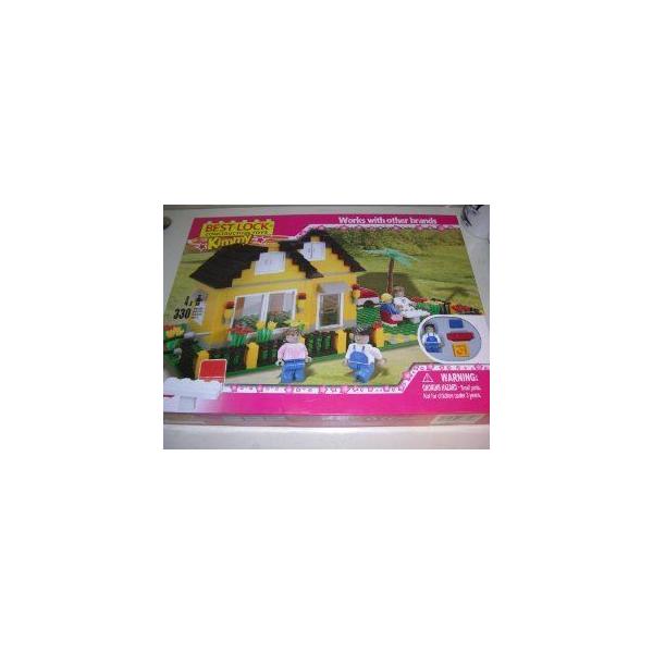 【商品名】Best-Lock Construction Toys Kimmy - Yellow House - 330 ピース ブロック おもちゃ 【カテゴリー】フィギュア