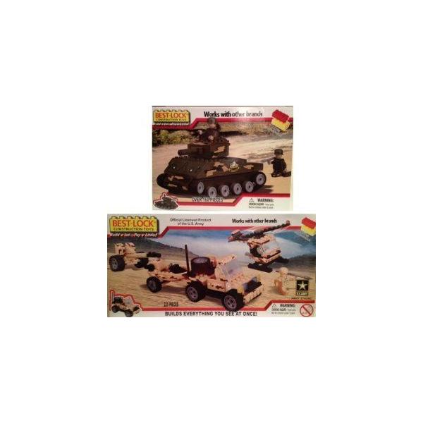 【商品名】Best-Lock Deluxe Military Combo Set #1: 385 Total ピース ブロック おもちゃ 【カテゴリー】フィギュア