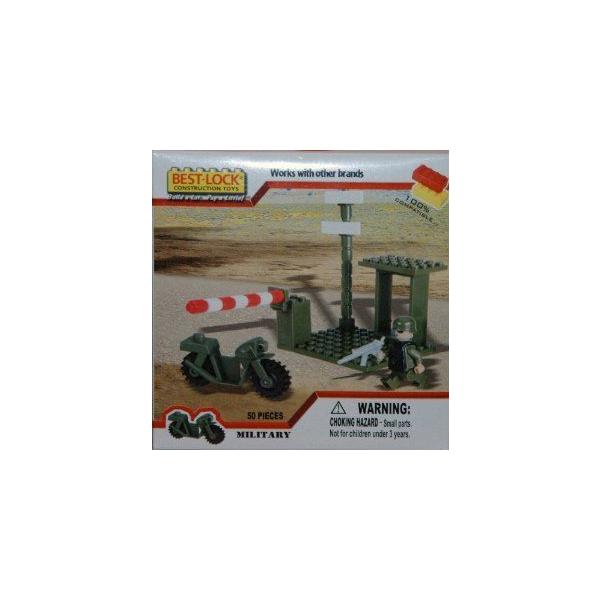 【商品名】Best-Lock Military Check Point 50 piece ブロック おもちゃ 【カテゴリー】フィギュア