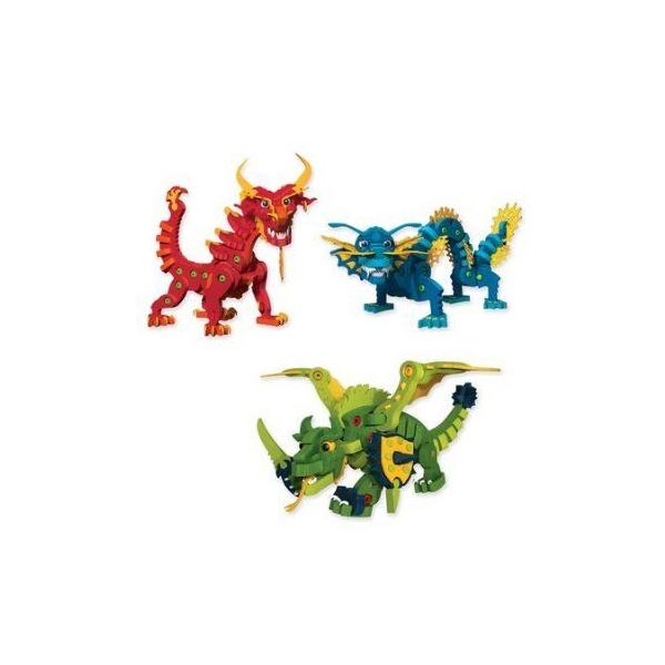 【商品名】Bloco Dragons: Set of 2 ブロック おもちゃ 【カテゴリー】フィギュア