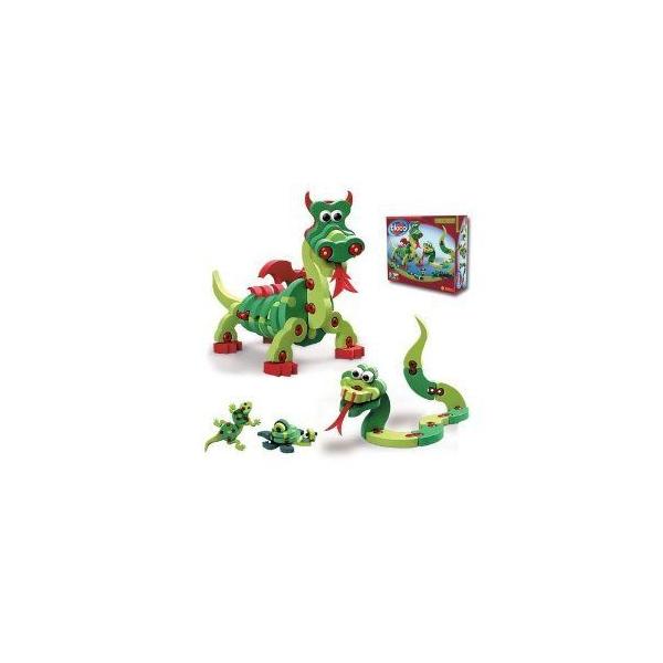 【商品名】Bloco Toys - Dragons and Reptiles ブロック おもちゃ 【カテゴリー】フィギュア
