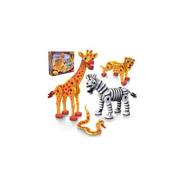 【商品名】Bloco Toys - Savanna in Pajamas ブロック おもちゃ 【カテゴリー】フィギュア