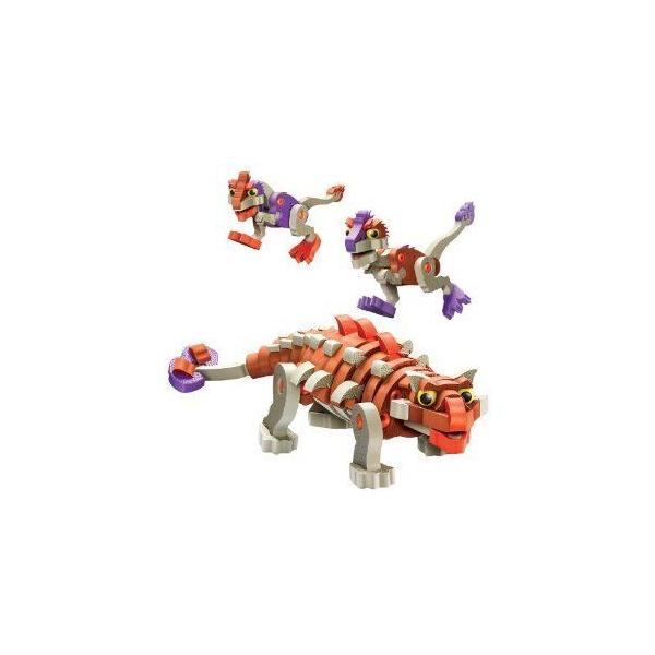 【商品名】Bloco Toys Ankylosaur and Young Raptors Building Kit ブロック おもちゃ 【カテゴリー】フィギュア