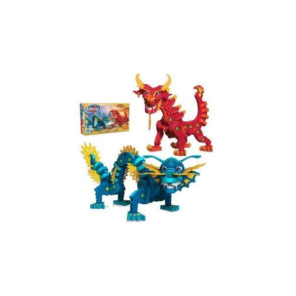【商品名】Bloco Toys Aqua and Pyro Dragons ブロック おもちゃ 【カテゴリー】フィギュア