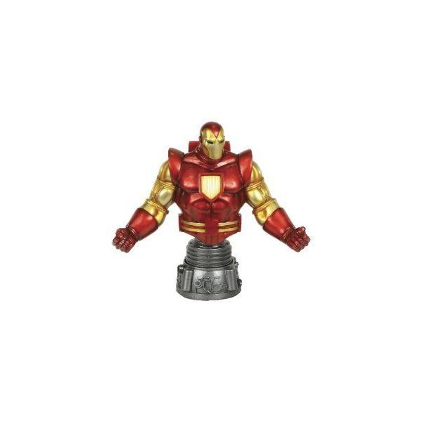 【商品名】Bowen Designs Invincible Iron Man (アイアンマン) Mini-Bust (Space Armor Version) フィギュア おもち【カテゴリー】フィギュア:アイアンマン