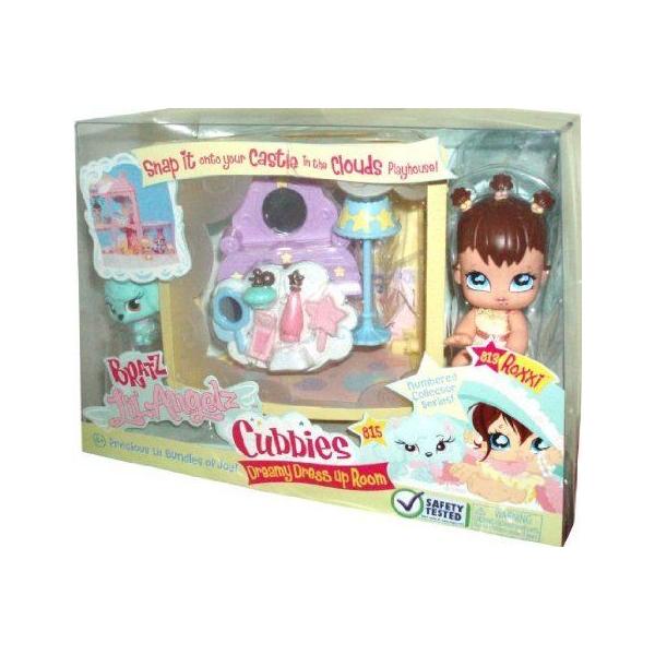 【商品名】Bratz (ブラッツ) Lil' Angelz Cubbies - Dreamy Dress Up Room -Roxxi ドール 人形 フィギュア【カテゴリー】フィギュア:ブラッツ