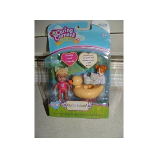 【商品名】Caring Corners Baby Buds Girl with Rubber Duck &amp; Friends ~Splish Splash Figures ドール 人形 フィギ【カテゴリー】フィギュア