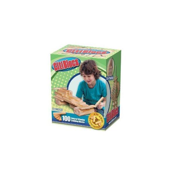 【商品名】Citiblocs Natural Colors Precision Cut Building Blocks (100 Piece) ブロック おもちゃ 【カテゴリー】フィギュア
