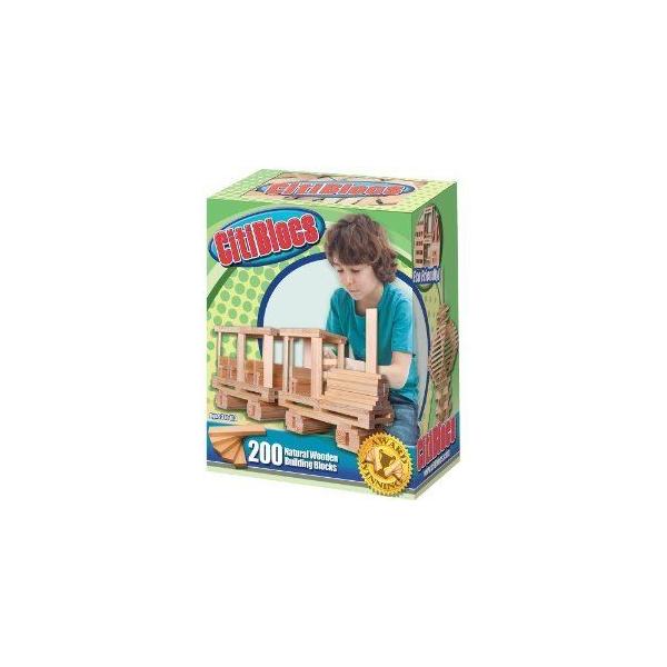 【商品名】Citiblocs Natural Colors Precision Cut Building Blocks (200 Piece) ブロック おもちゃ 【カテゴリー】フィギュア