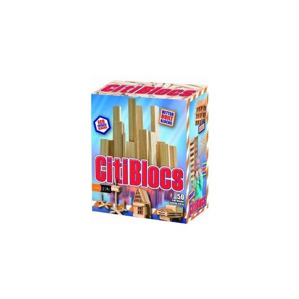 【商品名】Citiblocs Natural Colors Precision Cut Building Blocks (50 Piece) ブロック おもちゃ 【カテゴリー】フィギュア