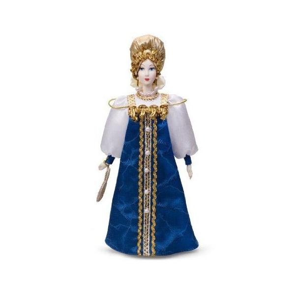 【商品名】Collectible Doll Marfushka in Blue Dress (Sarafan) ドール 人形 フィギュア【カテゴリー】フィギュア