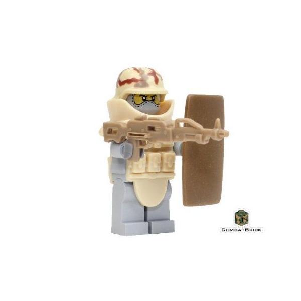 【商品名】Custom Army Builder Military Minifigure - Modern Warfare : Desert Juggernaut ブロック おもちゃ 【カテゴリー】フィギュア