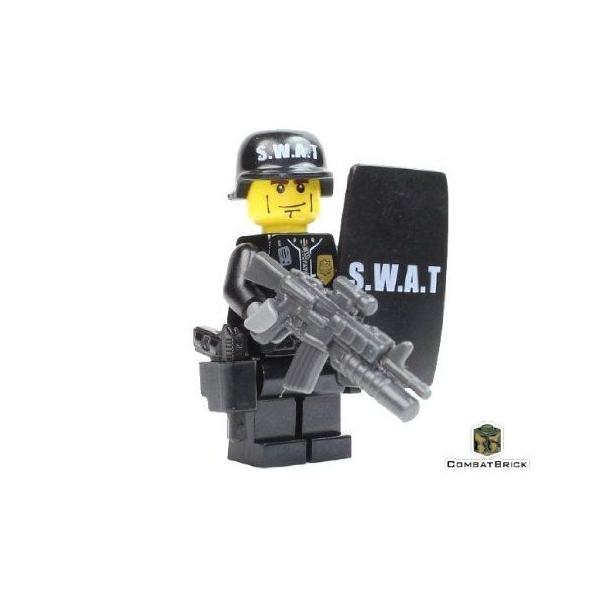 【商品名】Custom Army Builder Military Minifigure - SWAT Assault Trooper ブロック おもちゃ 【カテゴリー】フィギュア