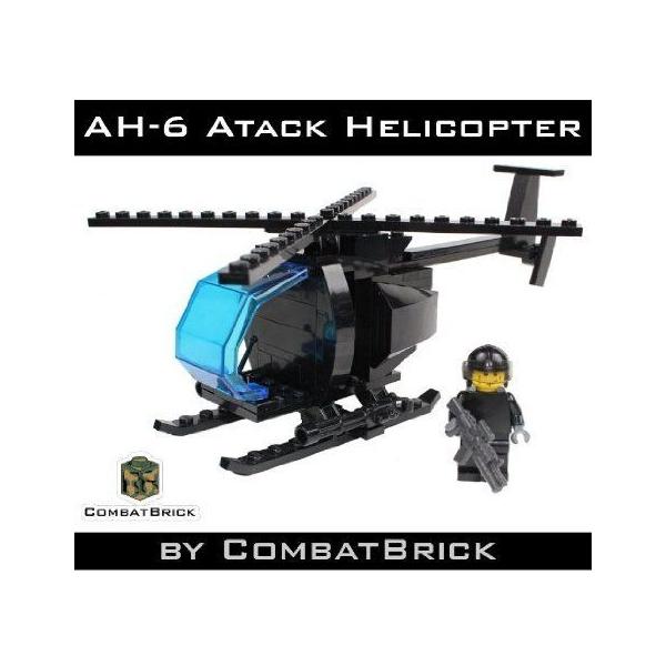【商品名】Custom Army Builder Model Kit - AH-6 Little Bird Attack ヘリコプター ブロック おもちゃ 【カテゴリー】フィギュア